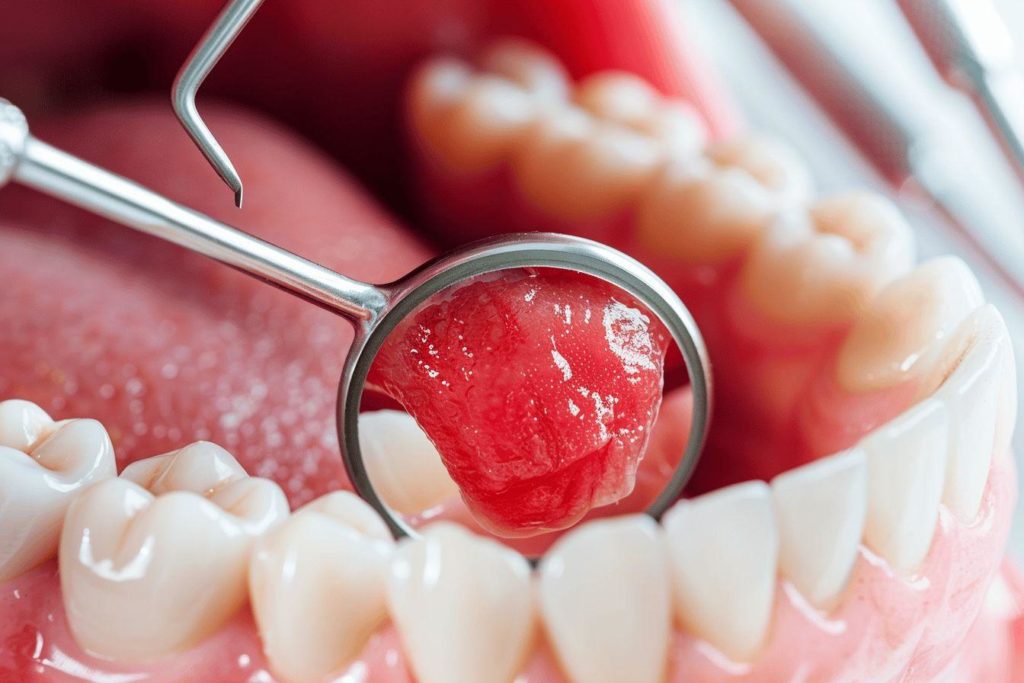 Gencives rouges et gonflées : symptômes, causes et traitements de l ...